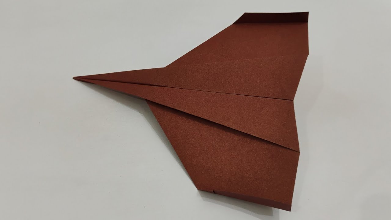 Paper Airplane Easy To Make | Paper Airplane Easy Thaat Fly Far - YouTube