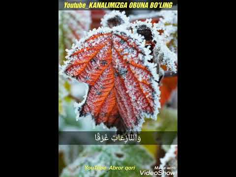 Naziat surasi Abror qori Назият сураси Аброр кори