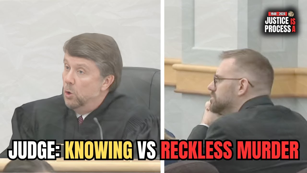 Judge INSTRUCTS Jury: Murder vs. Justification | Amber Alert Murder ...