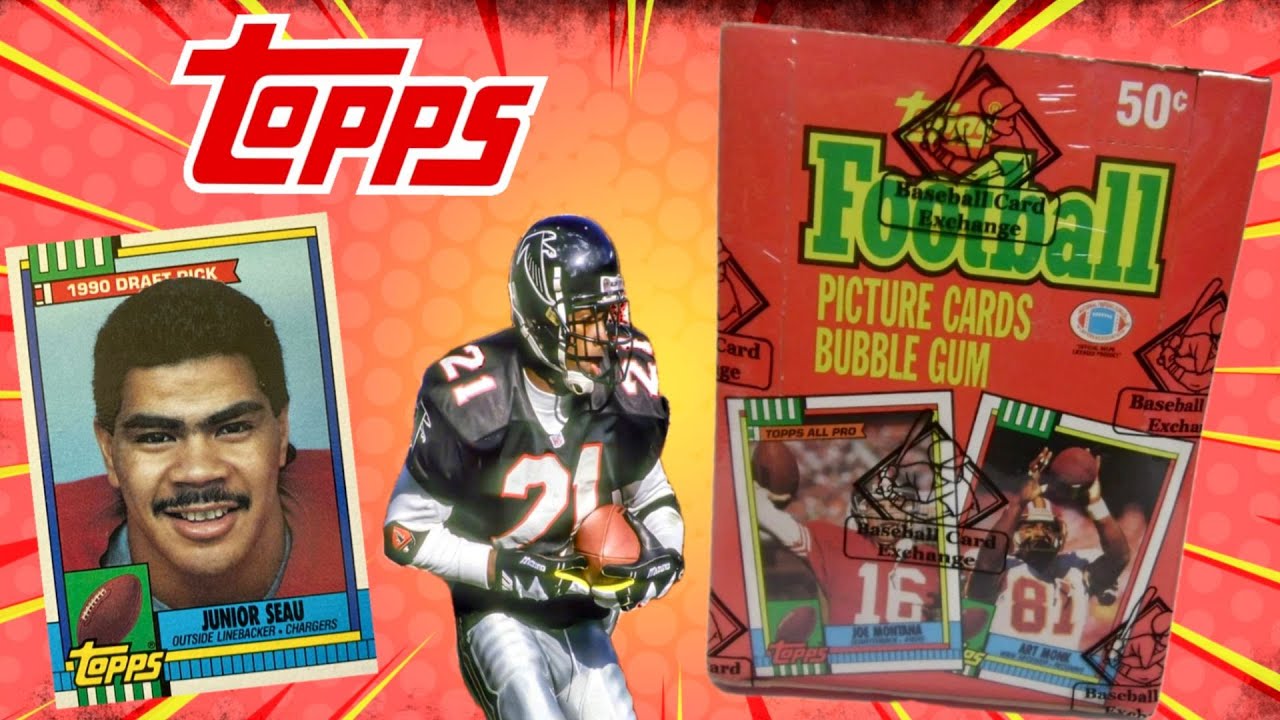 1990 Topps NFL Football Wax Box Break! - YouTube
