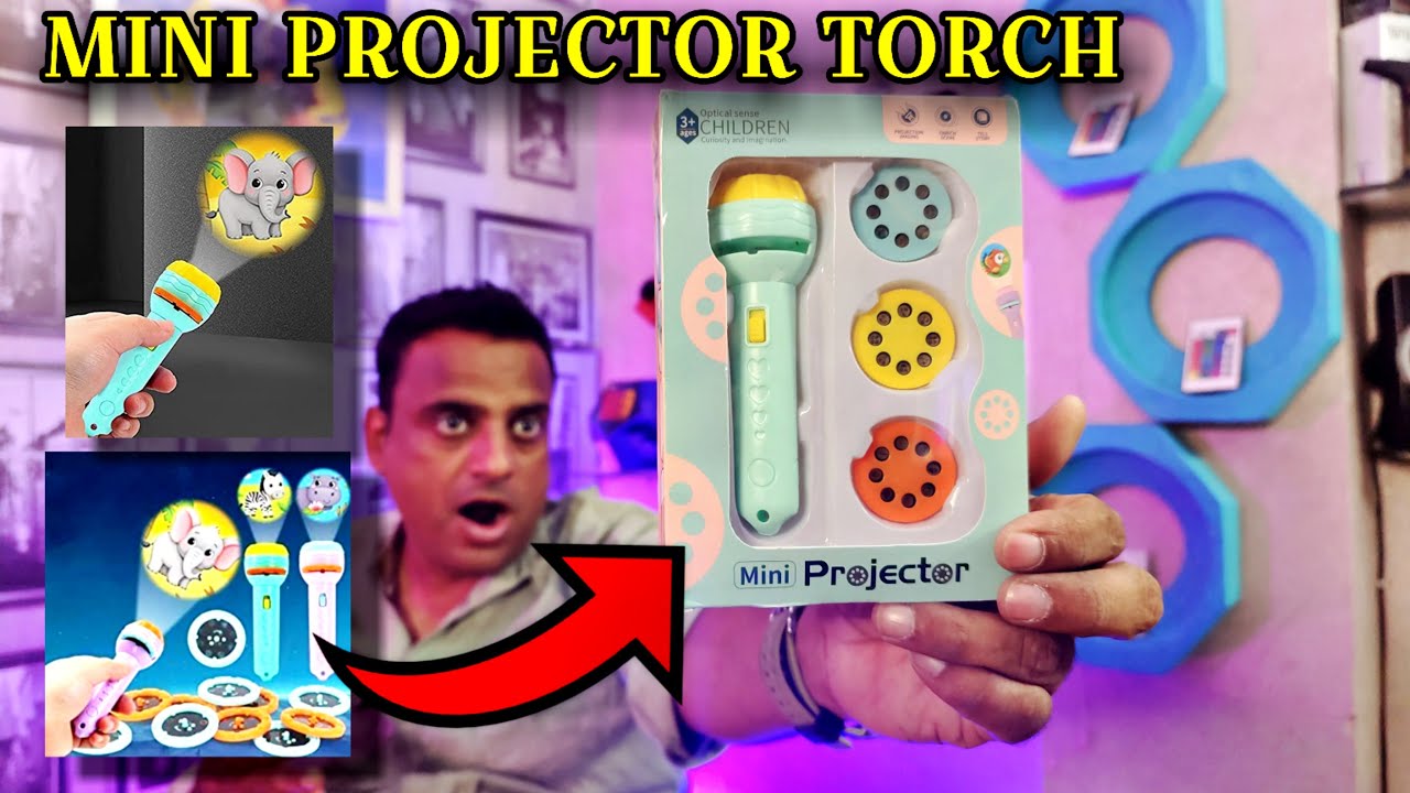 Mini Projector Torch Toy for Kids || Perfect Toy for Kids || #toys # ...