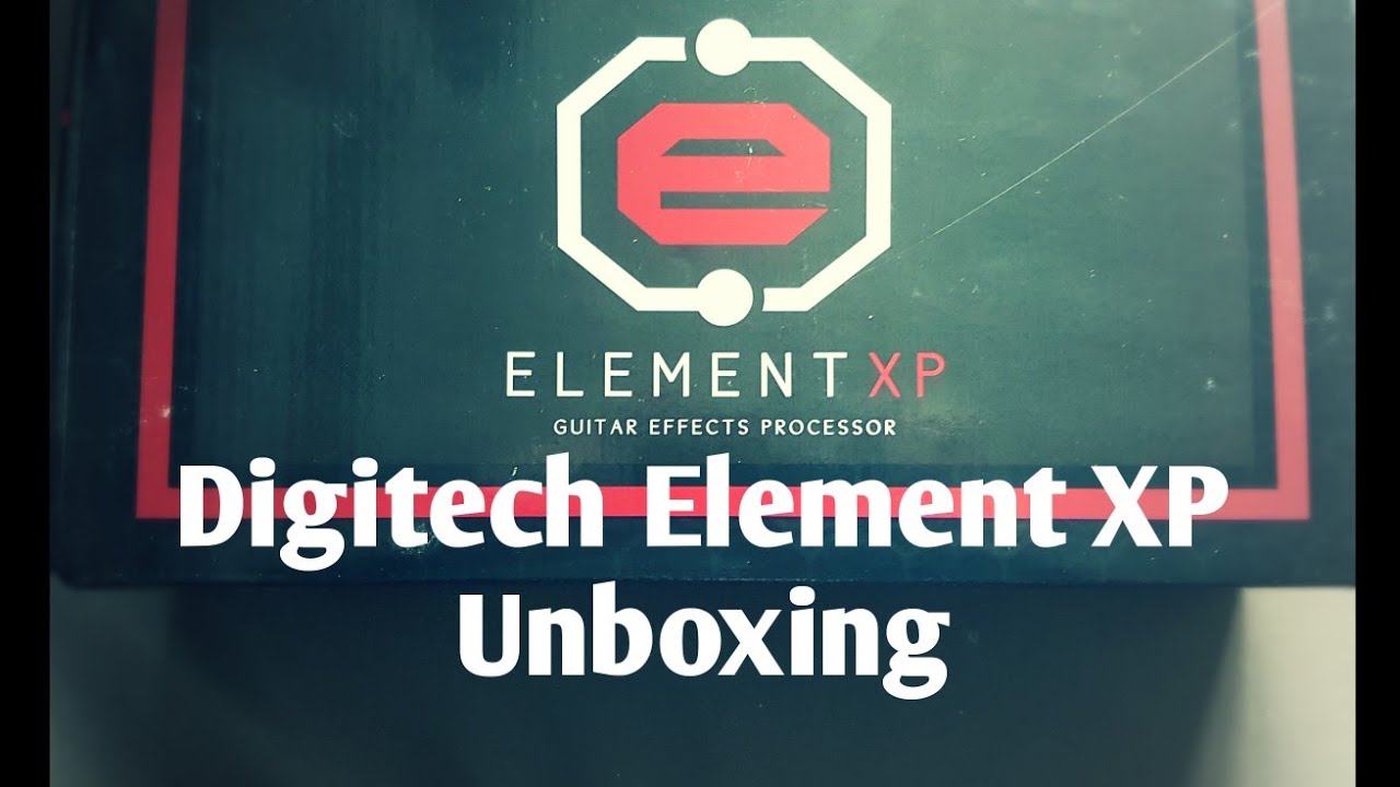 Digitech Element XP Unboxing - is there much included? - YouTube