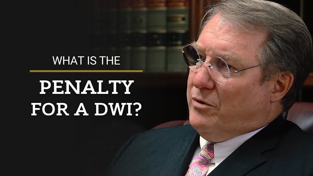 What is the Penalty for a DWI in North Carolina? - YouTube