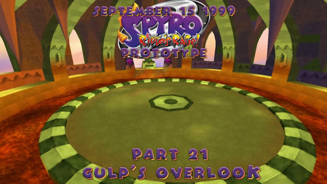 Spyro 2 Ripto's Rage Prototype: (September 15, 1999) Part 21: Gulp's ...