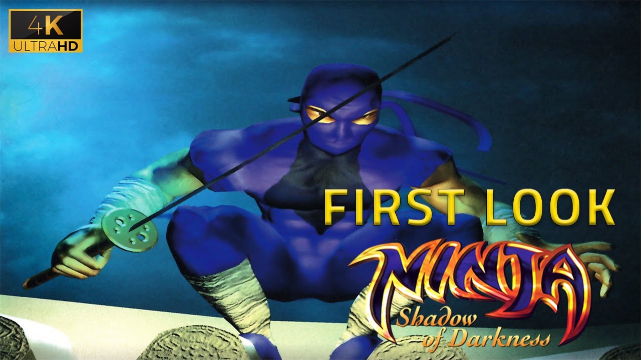 PS1 First Look [1] | Ninja: Shadow of Darkness (US) (1998) | 4K60ᶠᵖˢ ...