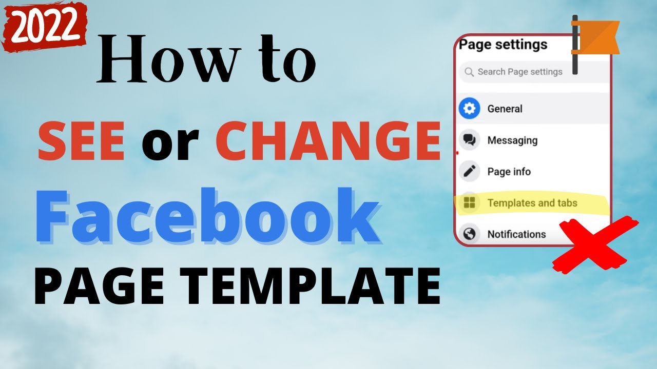 How to See and Edit Facebook Page Template 2022 (WHERE IS IT?) - YouTube