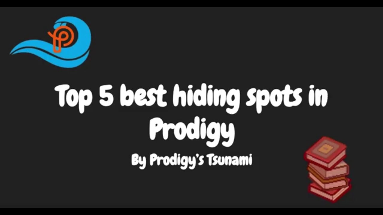 Top 5 best hiding spots in Prodigy! | Prodigy Math Game - YouTube
