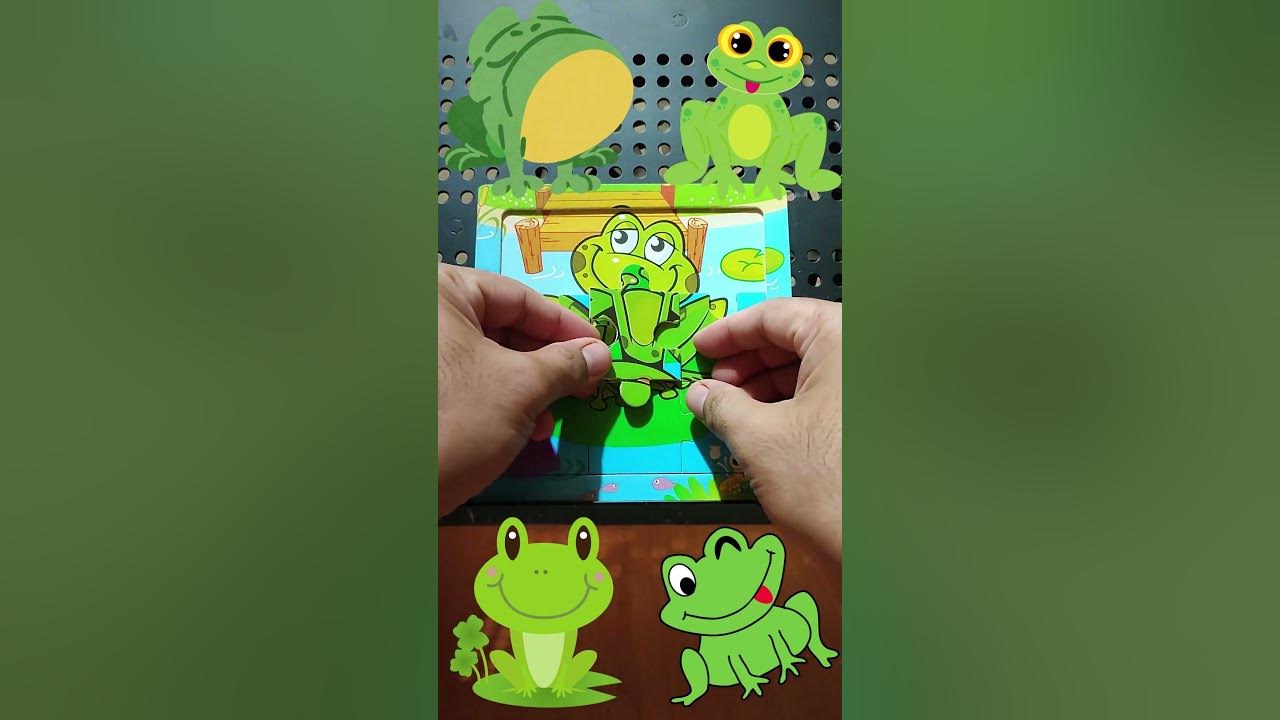 Frog || Jigsaw Puzzles 🧩 #shorts - YouTube