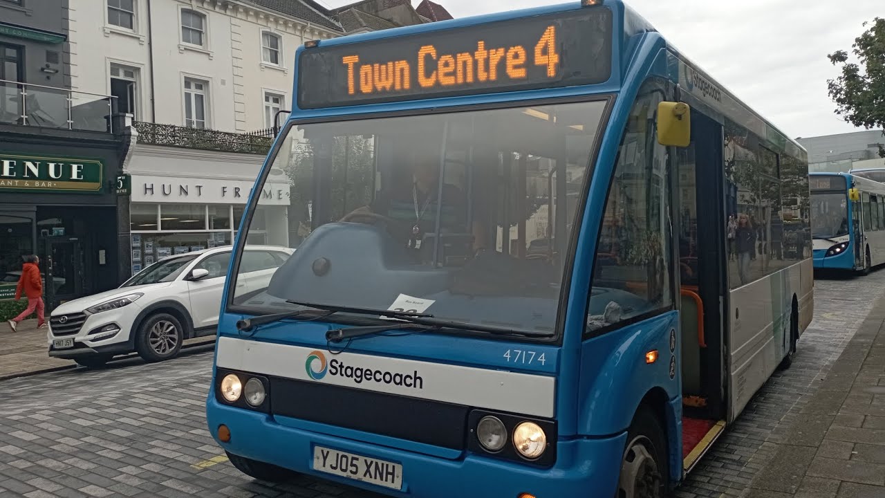 |Loud + Mercedes Engine| On board Stagecoach Optare Solo 47174 (YL05 ...