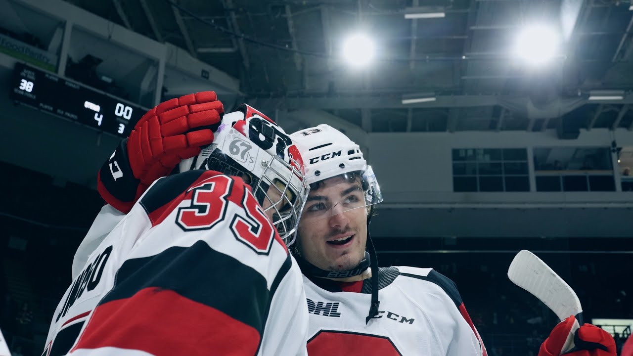 Tyler Boucher Mic'd Up - Ottawa 67's 2022 Home Opener - YouTube