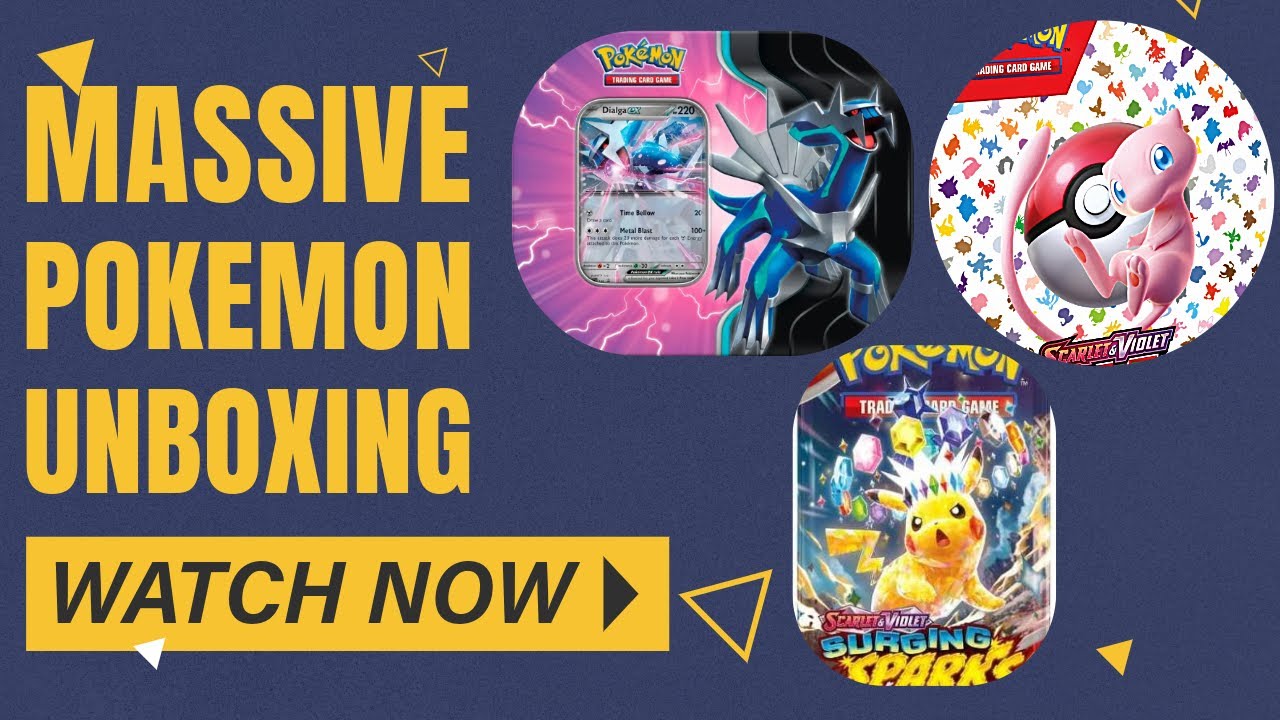 MASSIVE Pokémon Pulls! Charizard CHASE! 151, Surging Sparks, & Azure ...