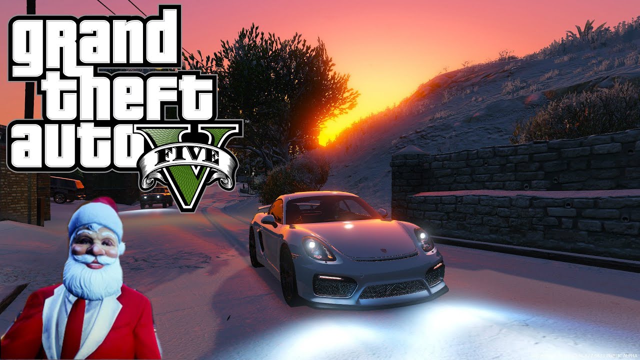 GTA V Snow Mod | Graphics - YouTube