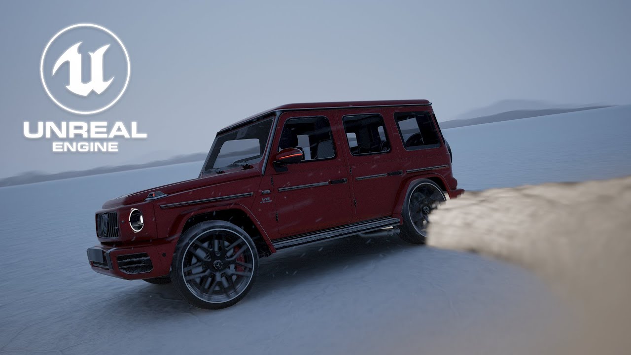 Mercedes AMG G63 | Unreal Engine 5 x Blender 4.0 Cinematic Car ...