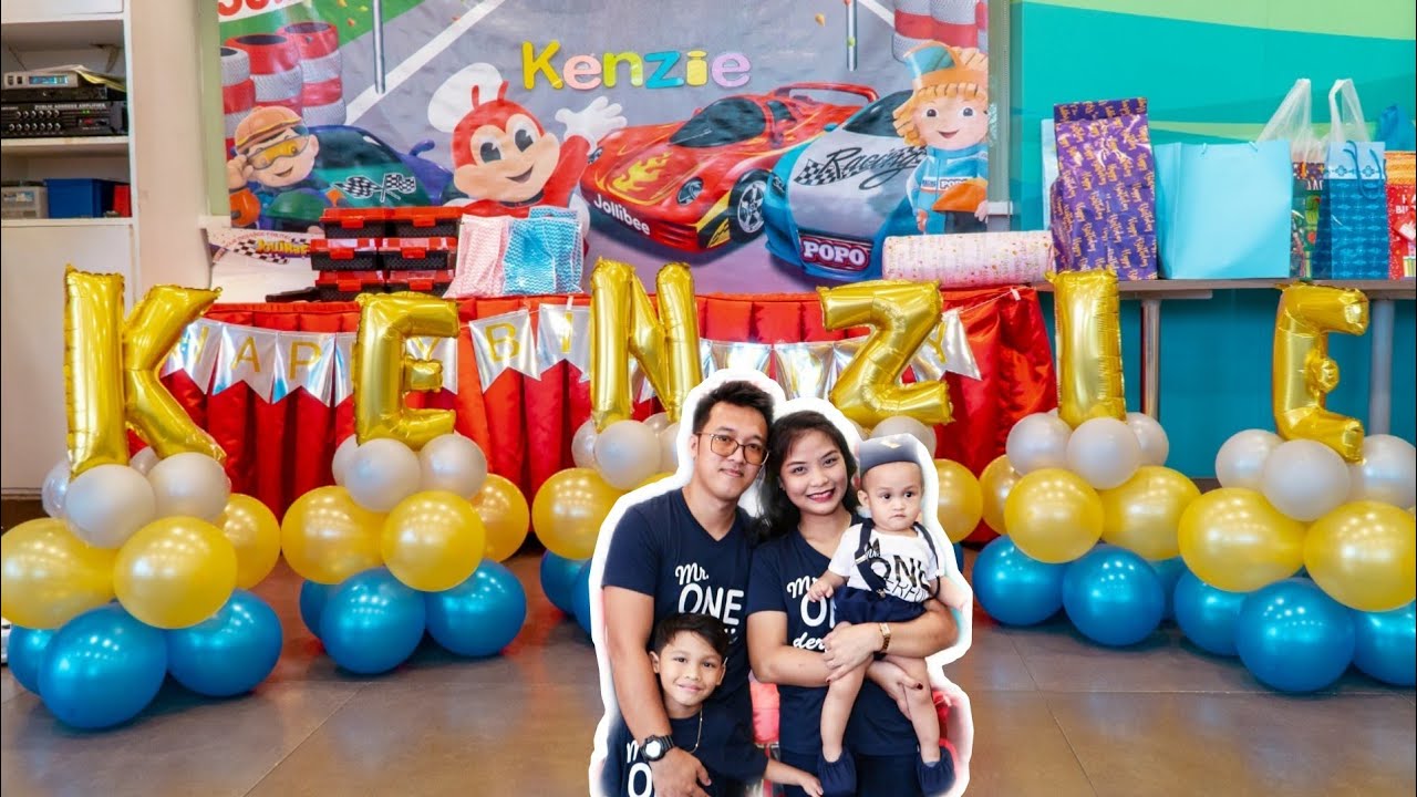 JOLLIBEE BIRTHDAY PARTY | MACKENZIE ASHER 1ST BIRTHDAY - YouTube