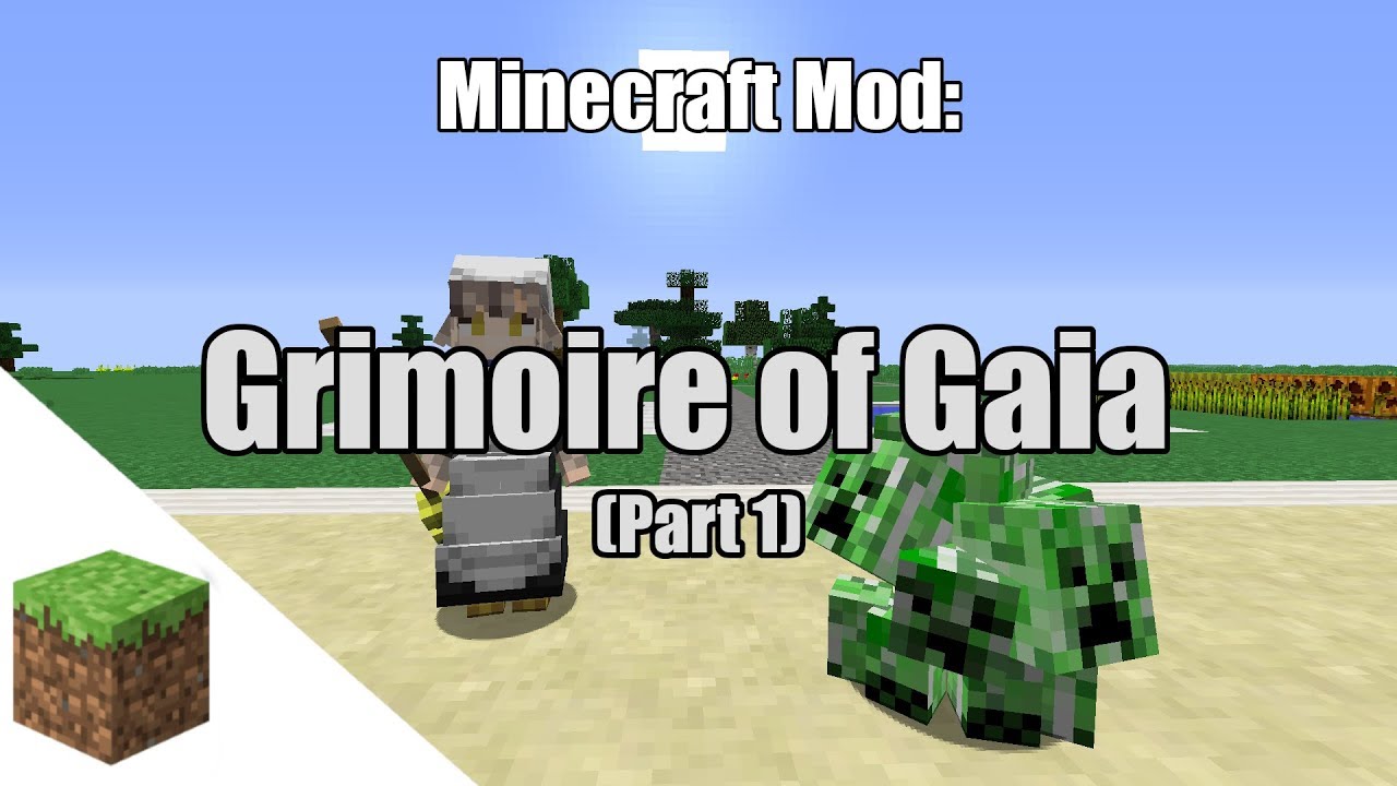 Minecraft Mod: Grimoire of Gaia (Part 1) - YouTube