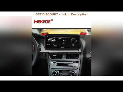 ✔ MSM8953 Android 10.0 nawigacja samochodowa gps radio odtwarzacz dla Audi A4L B8 A5 2009-2016 4G 6