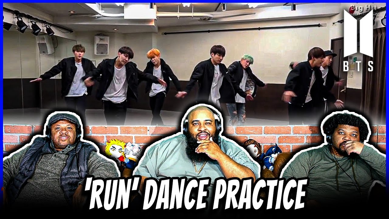 BTS (방탄소년단) 'RUN' Dance practice REACTION - YouTube