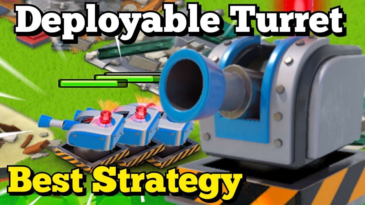 This is the BEST Deployable Turret Strategy in Boom Beach - YouTube