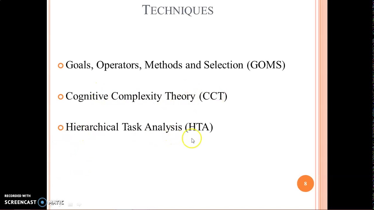 HCI Models And Theories Part1 - YouTube