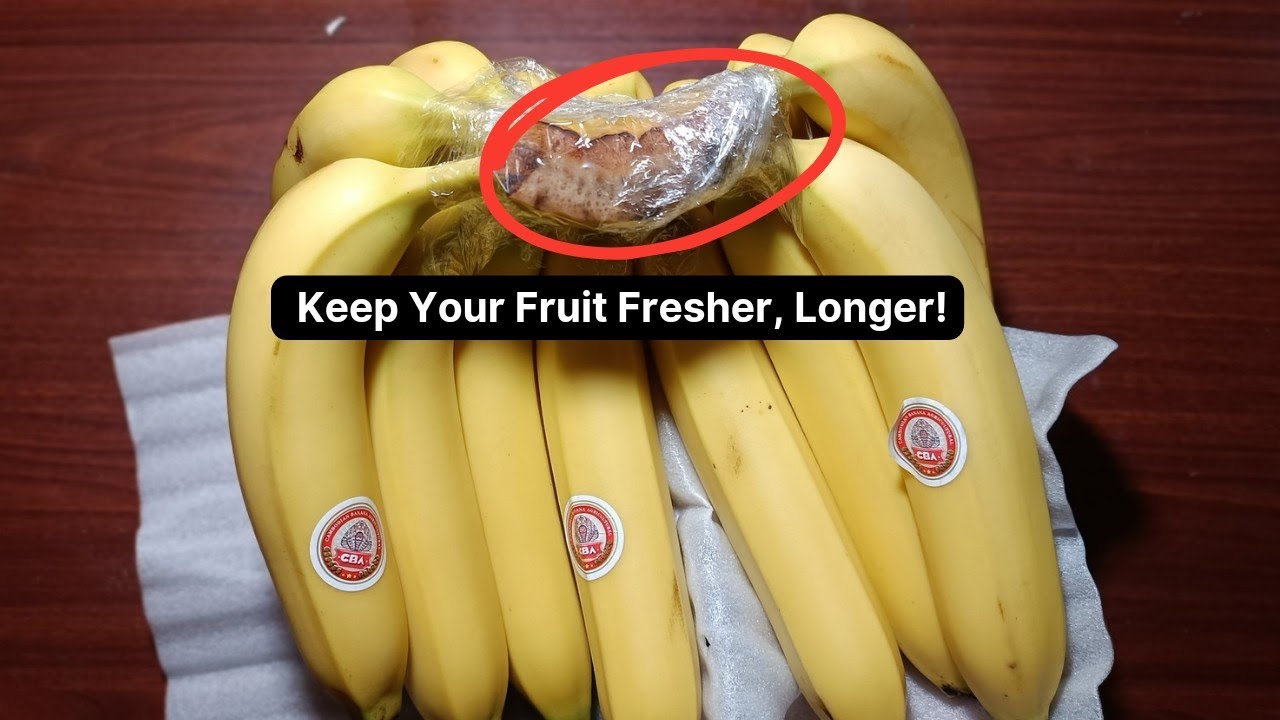 Banana Preservation Tactics: Keep Your Fruit Fresher, Longer! - YouTube