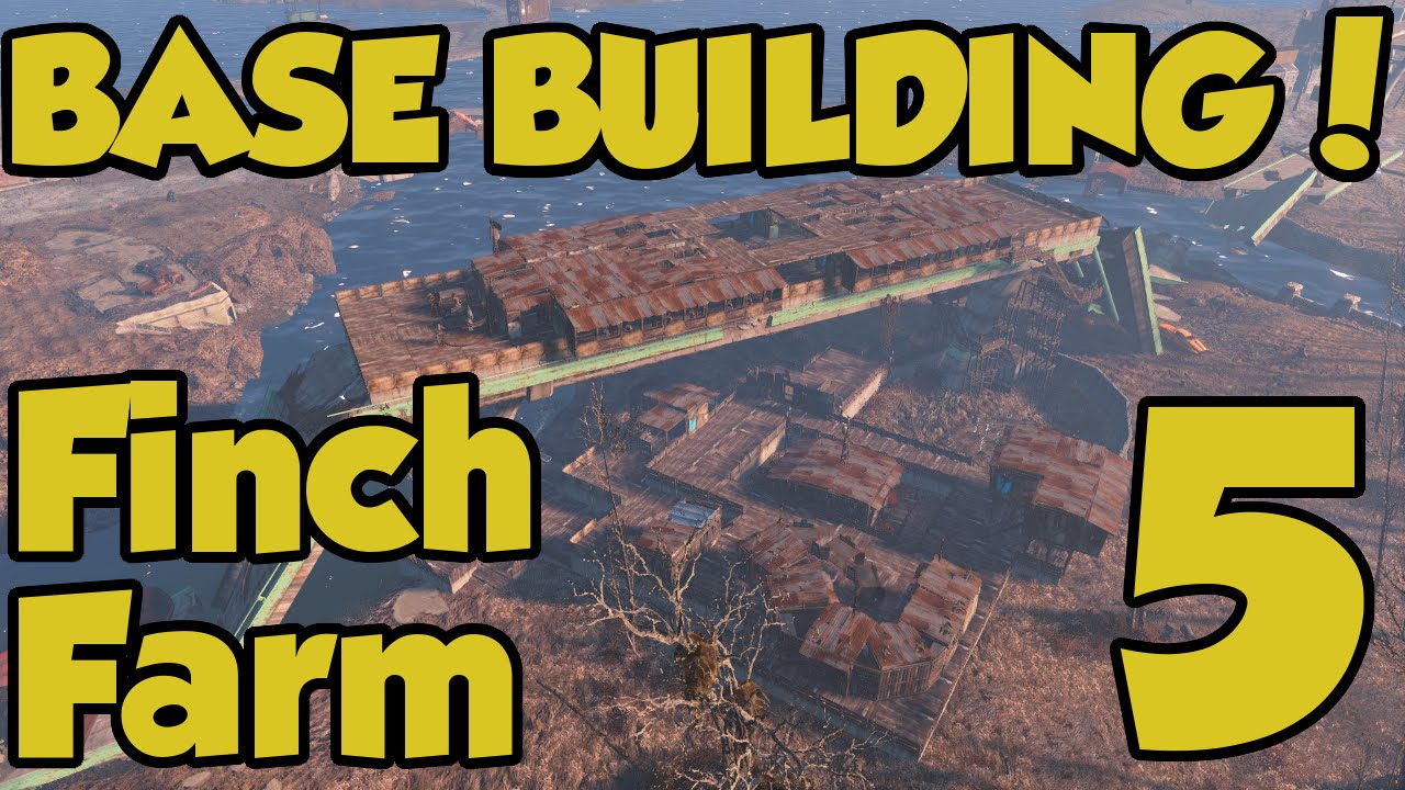 Fallout 4 Settlements - Finch Farm - Episode 5 - YouTube