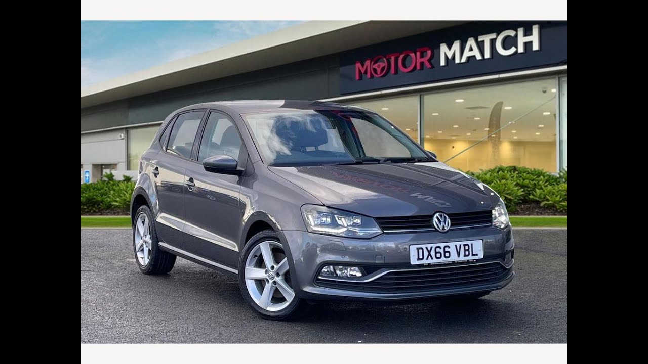 Used Volkswagen Polo 1.0 TSI BlueMotion Tech SEL | Motor Match Chester ...