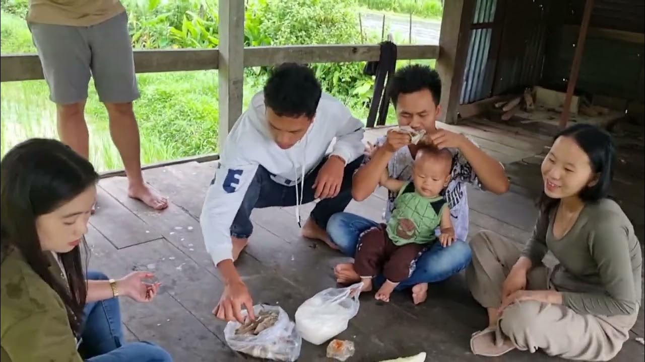 ua tsaug rau niam ntxawm txiv ntxawm Zeb nkawv cov qaib ntim su rau peb noj - YouTube