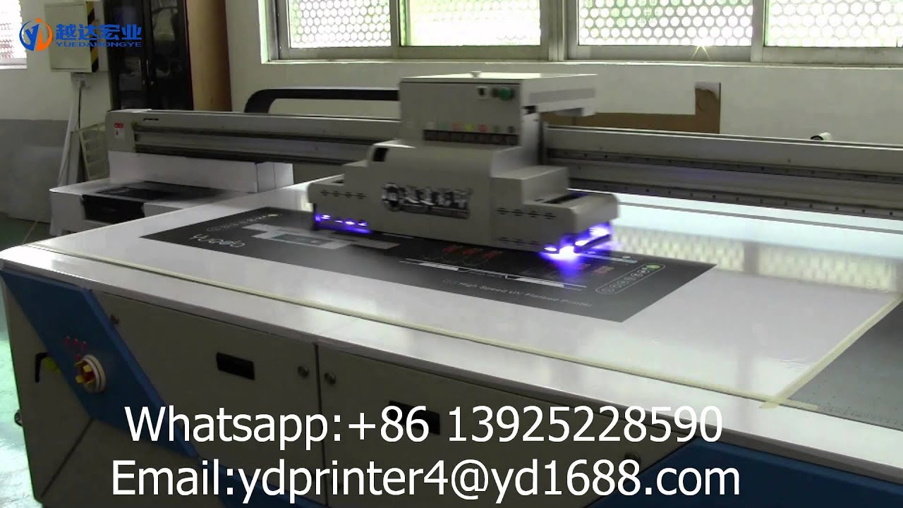 High quality vivid color uv inkjet flatbed printer printing on paper ...