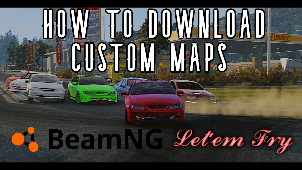 How To Download Custom Maps in BEAMNG - YouTube