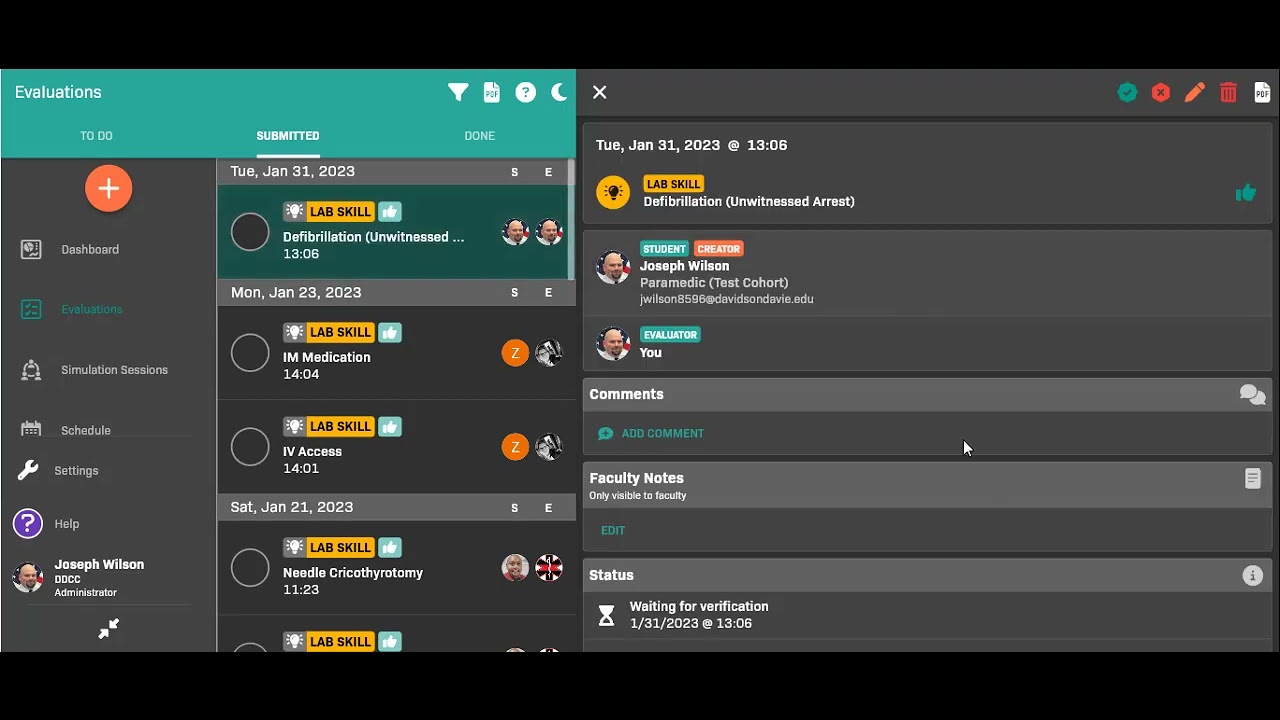 Instructor - How to approve a Formative Skill in the EMCE app - YouTube