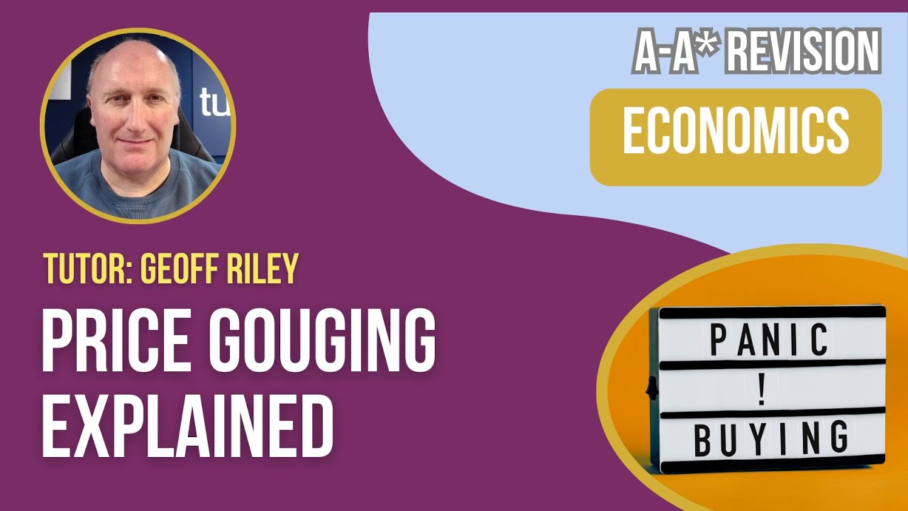 Price Gouging Explained! Economics of Crisis Pricing & Elasticity - YouTube