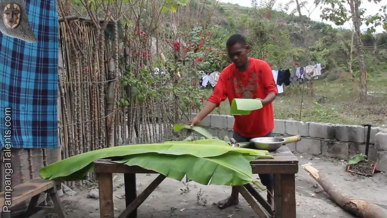 Aeta Bamboo Rice Cooking in Pampanga - YouTube