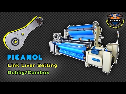 Short Lever Setting Dobby and Cambox (PICANOL Optimax & PICANOL Optimax ...