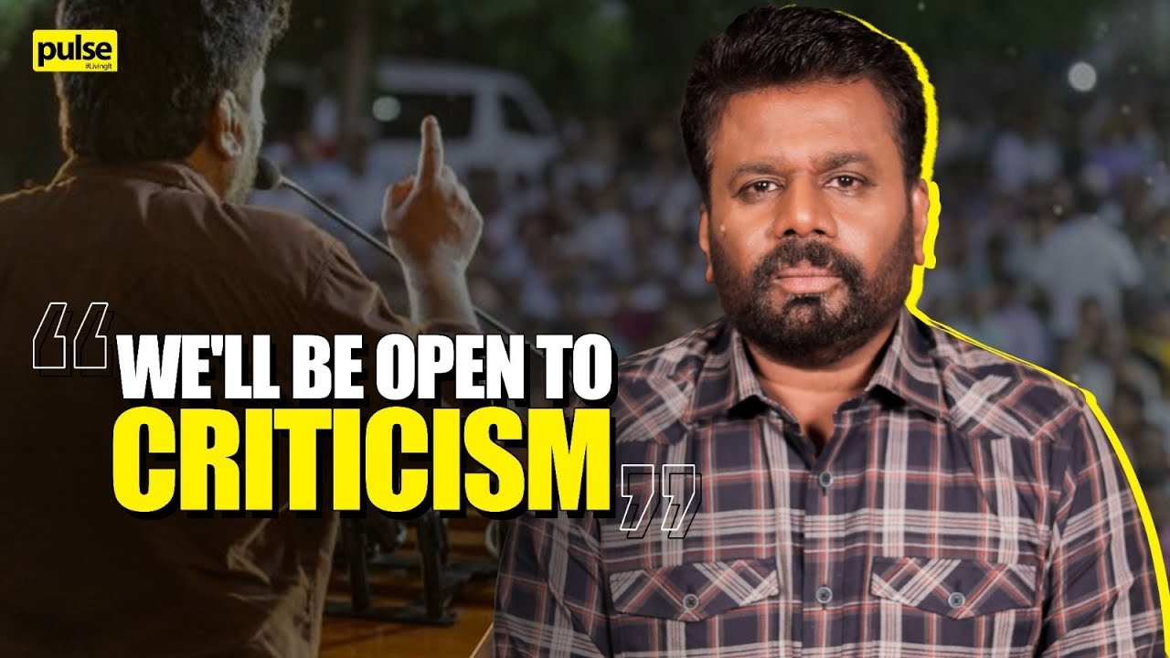 "We'll be open to criticism" - YouTube