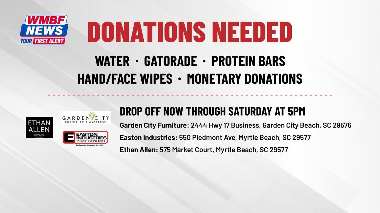 HOW TO HELP: Where to drop off donations for first responders fighting ...