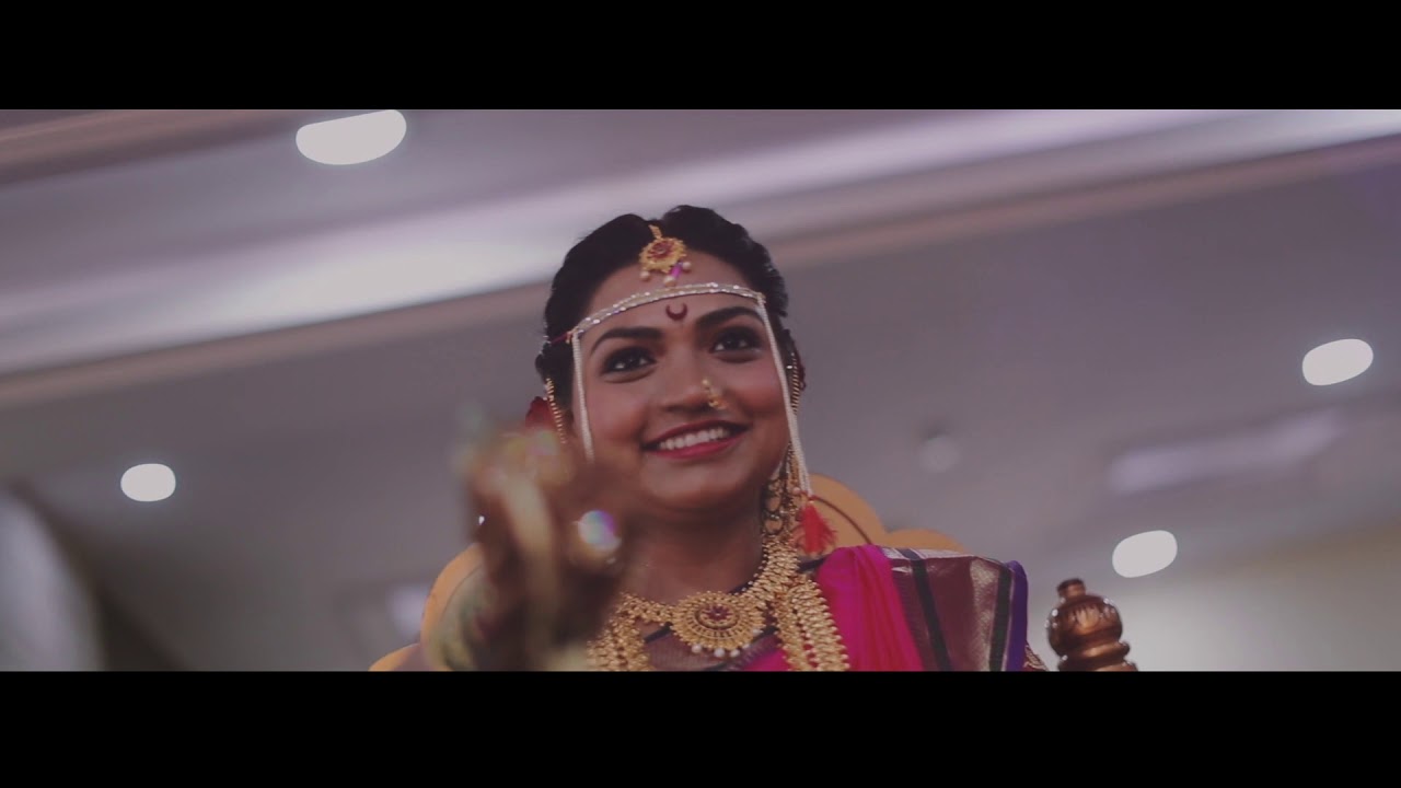 Best Marathi Cinematic Wedding Highlights| Manoj weds Poonam | Ranga ...