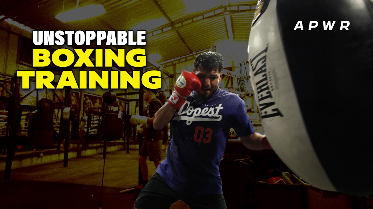 Boxing Training: Heavy Bag and Intense Assault Bike Workout - YouTube