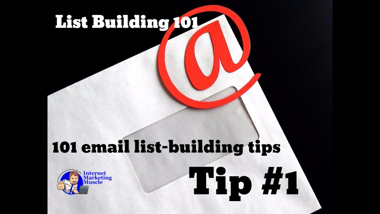 Email Marketing 101 - Tip #1 Build Your Own Business - YouTube