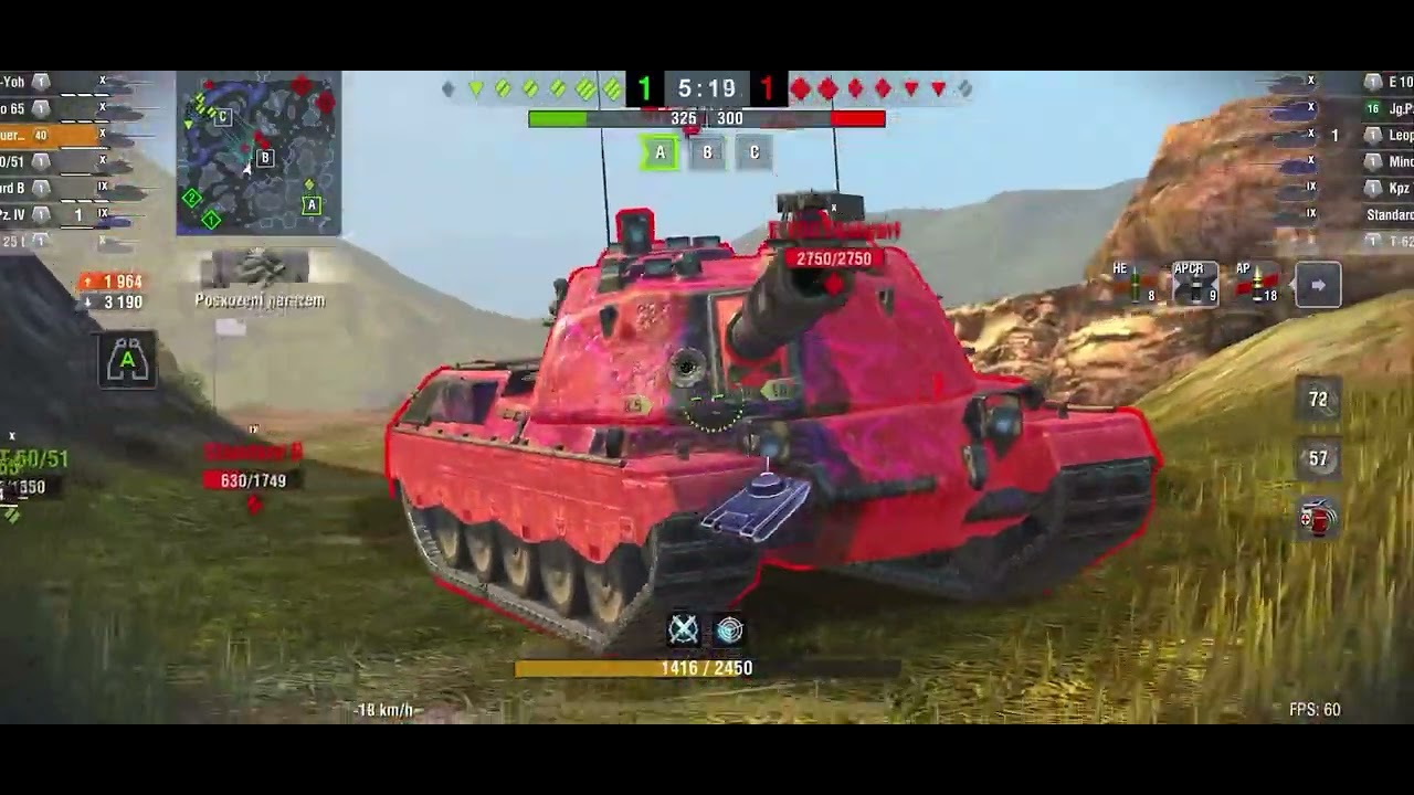 WoT Blitz Replay: Minotauro def. by S-Conqueror - fight with tank not ...
