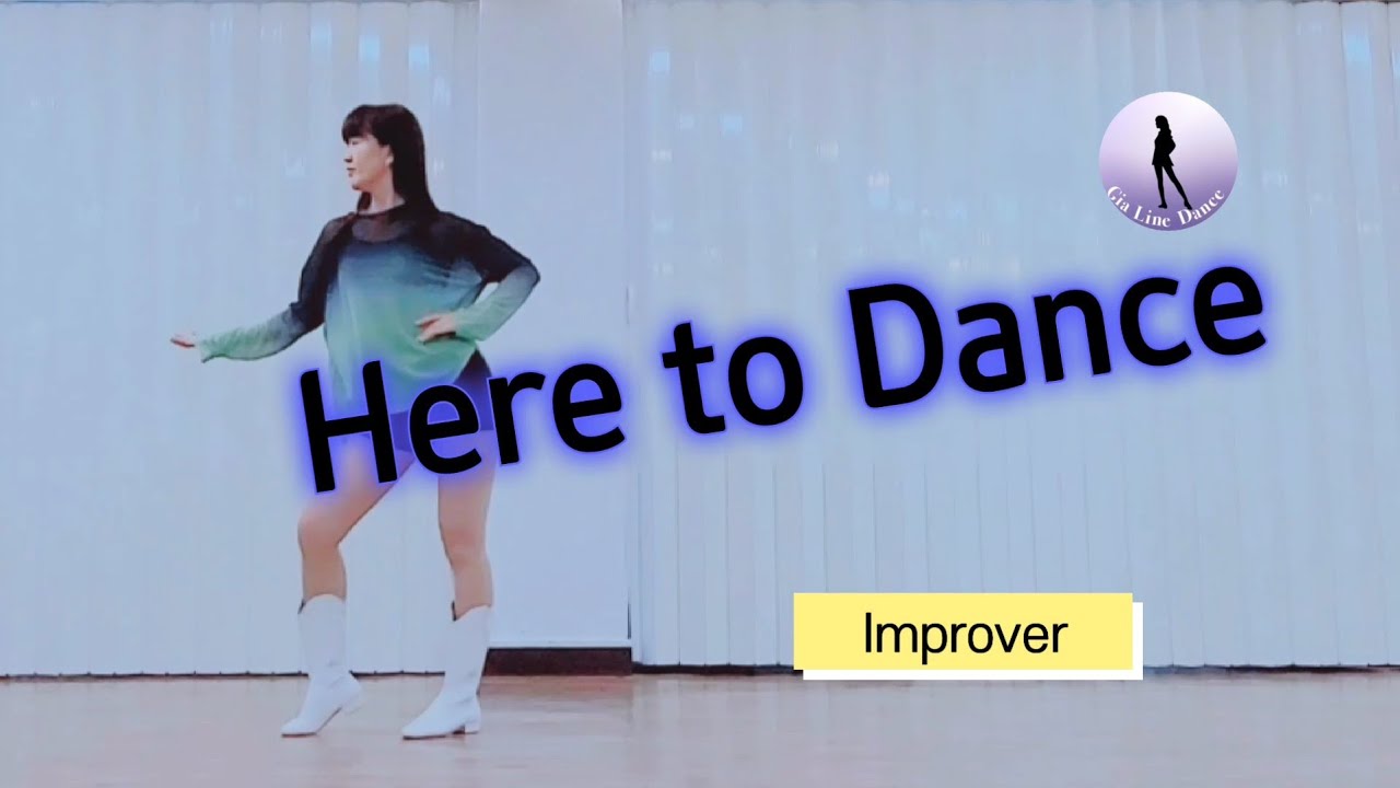 Here to Dance Line Dance #지아라인댄스 #Gia_Line_Dance #초.중급라인댄스#강서구 화곡동, 방화동 ...