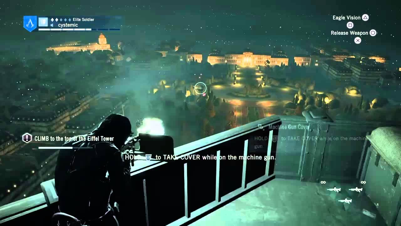 Assassin's Creed Unity : Nazis at the Eiffel Tower - YouTube