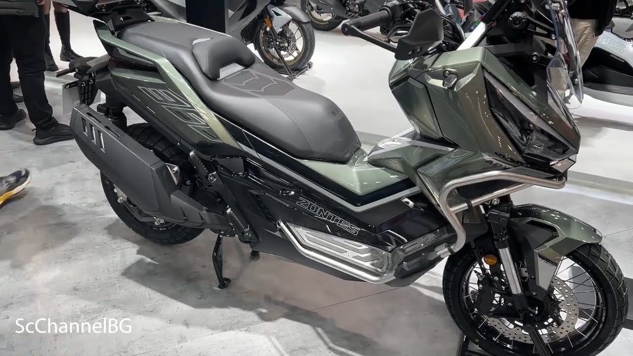 Zontes ZT368G High Seat (2025) Walkaround - EICMA 2024 - YouTube