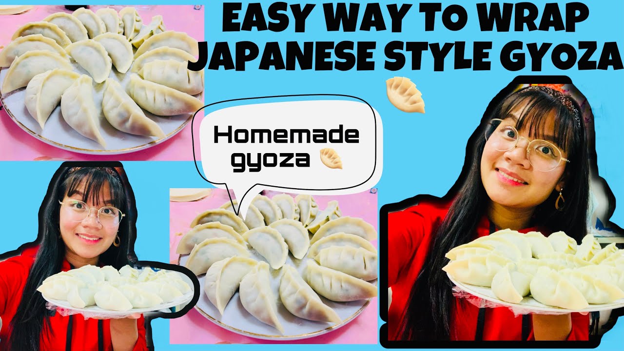 HOW TO FOLD JAPANESE GYOZA 2021 |PAANO MAG BALOT NG JAPANESE GYOZA ...