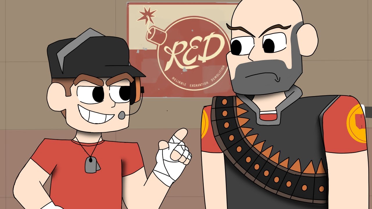 Scout Taunts Heavy (TeamFortress 2 Animation) - YouTube