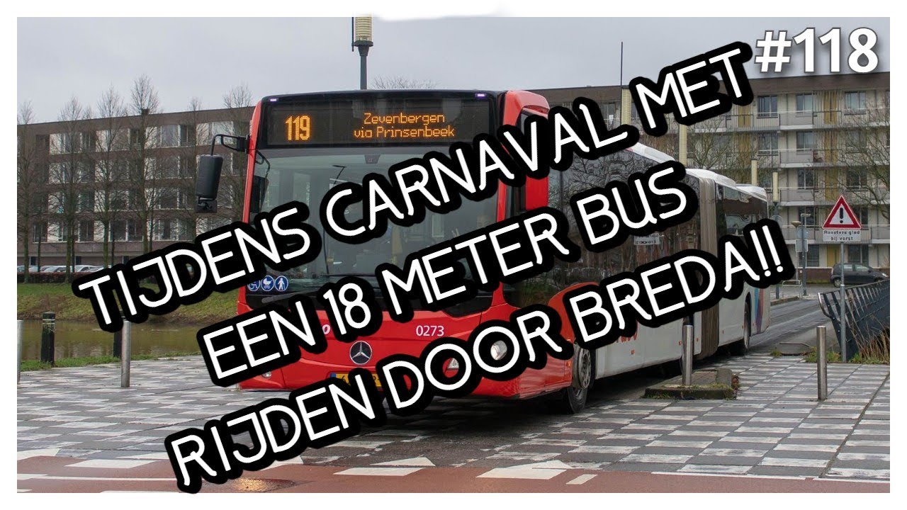 TIJDENS CARNAVAL RIJDEN IN BREDA MET EEN GELEDE BUS! HET LEVEN VAN DE ...