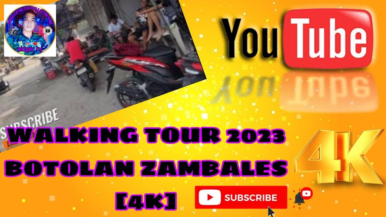 WALKING TOUR 2023 BOTOLAN ZAMBALES PHILIPPINES [4K] - YouTube