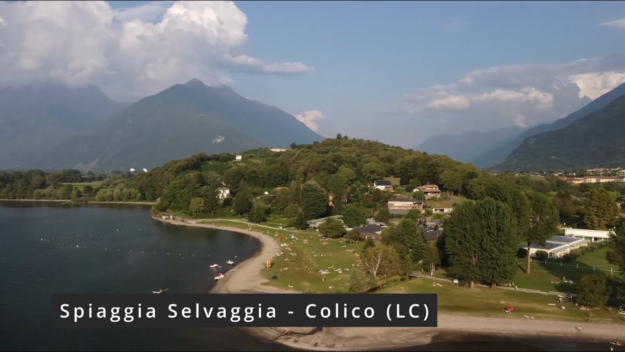 Spiaggia nord lago di Como, Colico (LC) - YouTube
