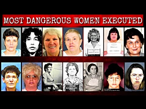 All White Women EXECUTED (US): Last Words, Meals & Crimes