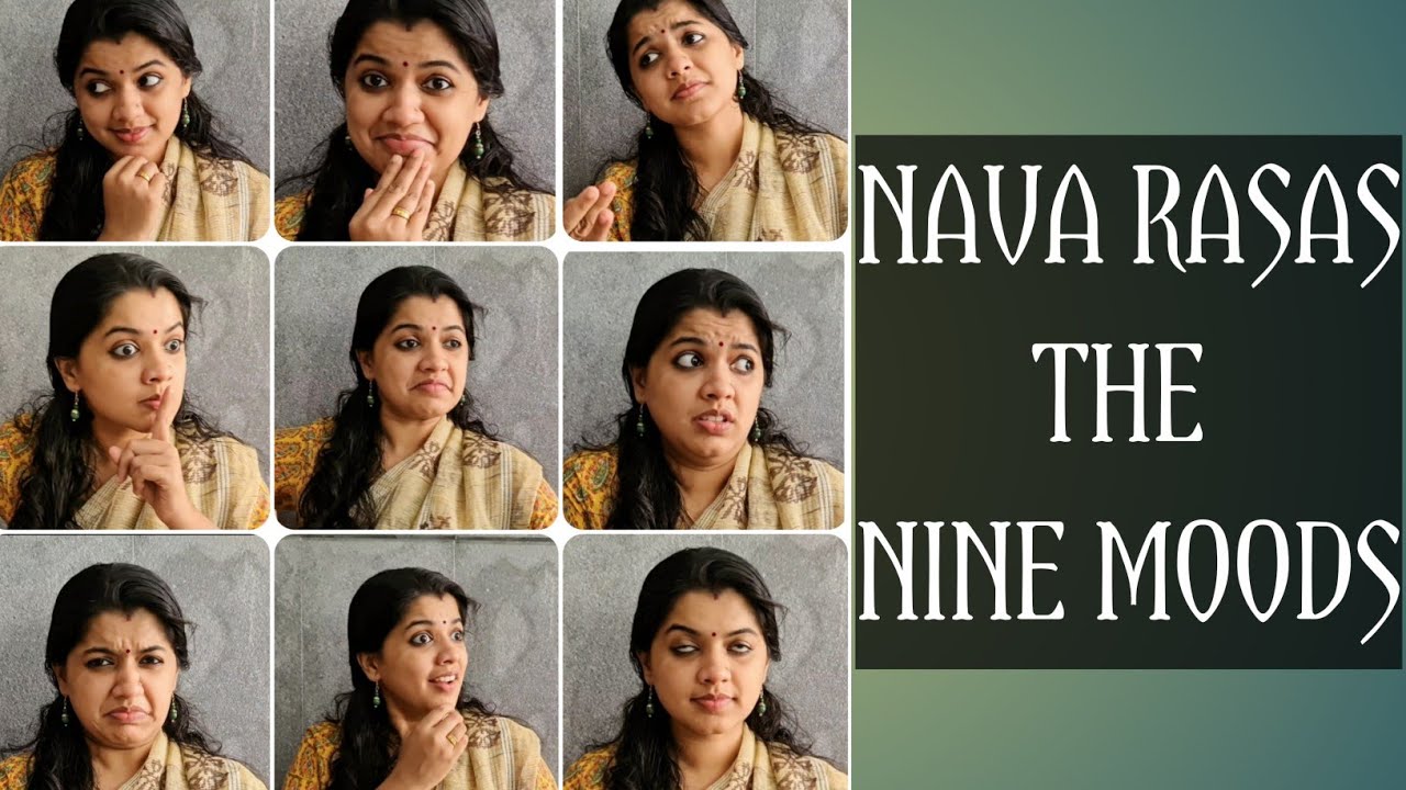 Navarasangal/Nine Emotions/Expressions/Classical dance - YouTube