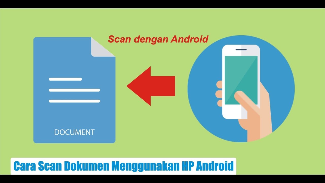 Cara Scan Dokumen Dengan HP - YouTube